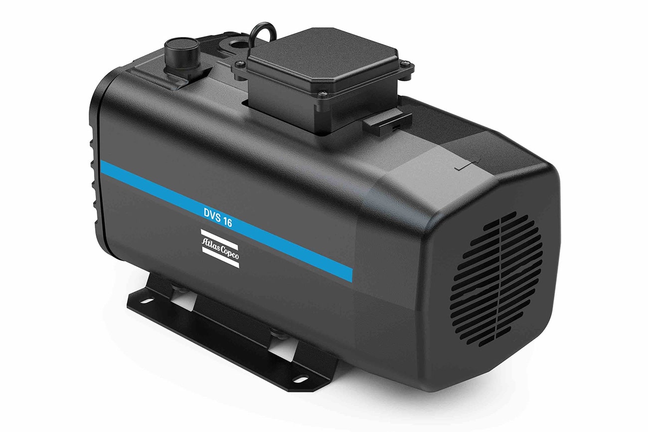 The new dry rotary vane vacuum pumps ofthe DVS series from Atlas Copco