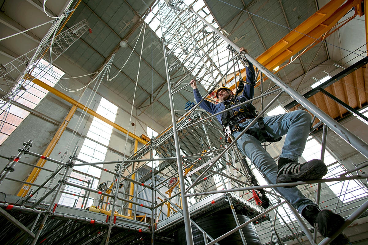 Specialistische trainingen voor veilig werken op hoogte